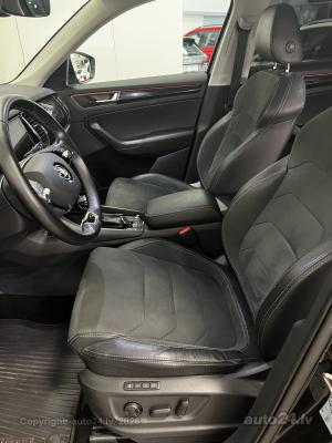 Черный Шкода Kodiaq 2021 в Таллин, объемом двигателя 2.00 л и пробегом 68 тыс. км за 26900 €, фото 11 на AUTOMOTO.COM.LV