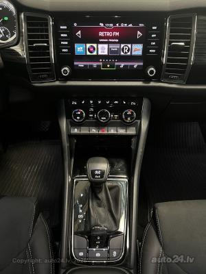 Черный Шкода Kodiaq 2021 в Таллин, объемом двигателя 2.00 л и пробегом 68 тыс. км за 26900 €, фото 17 на AUTOMOTO.COM.LV