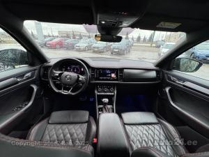 Melns Skoda Kodiaq 2022 Tartu, ar dzinēja tilpumu 2.00 L un nobraukumu 64 tūkst. km par 37900 €, foto 9 vietnē AUTOMOTO.COM.LV