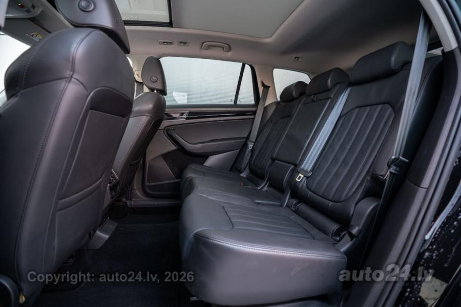 Melns Skoda Kodiaq 2022 Tartu, ar dzinēja tilpumu 2.00 L un nobraukumu 87 tūkst. km par 36900 €, foto 16 vietnē AUTOMOTO.COM.LV