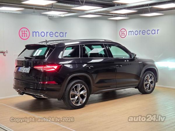Черный Шкода Kodiaq 2022 в Таллин, объемом двигателя 2.00 л и пробегом 145 тыс. км за 28900 €, фото 4 на AUTOMOTO.COM.LV
