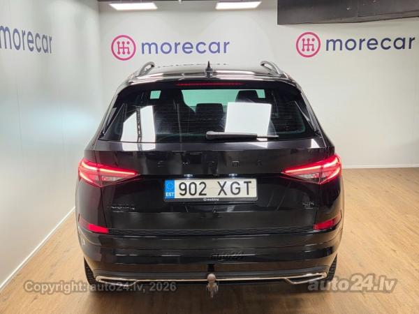 Черный Шкода Kodiaq 2022 в Таллин, объемом двигателя 2.00 л и пробегом 145 тыс. км за 28900 €, фото 5 на AUTOMOTO.COM.LV