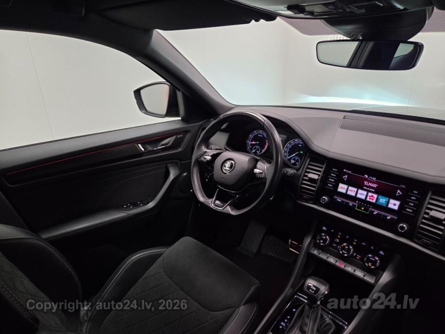 Melns Skoda Kodiaq 2022 Tallina, ar dzinēja tilpumu 2.00 L un nobraukumu 145 tūkst. km par 28900 €, foto 13 vietnē AUTOMOTO.COM.LV