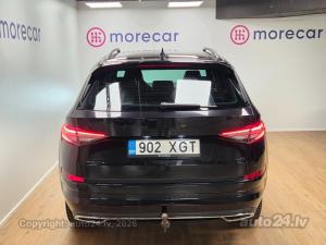 Black Skoda Kodiaq 2022 in Tallinn, with an engine capacity of 2.00 L and mileage of 145 thousand km for 28900 €, photo 5 on AUTOMOTO.COM.LV