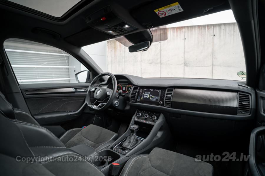 Melns Skoda Kodiaq 2022 Tartu, ar dzinēja tilpumu 2.00 L un nobraukumu 62 tūkst. km par 37900 €, foto 4 vietnē AUTOMOTO.COM.LV