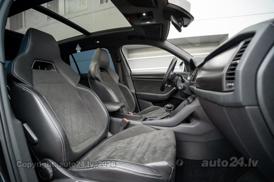 Melns Skoda Kodiaq 2022 Tartu, ar dzinēja tilpumu 2.00 L un nobraukumu 62 tūkst. km par 37900 €, foto 9 vietnē AUTOMOTO.COM.LV