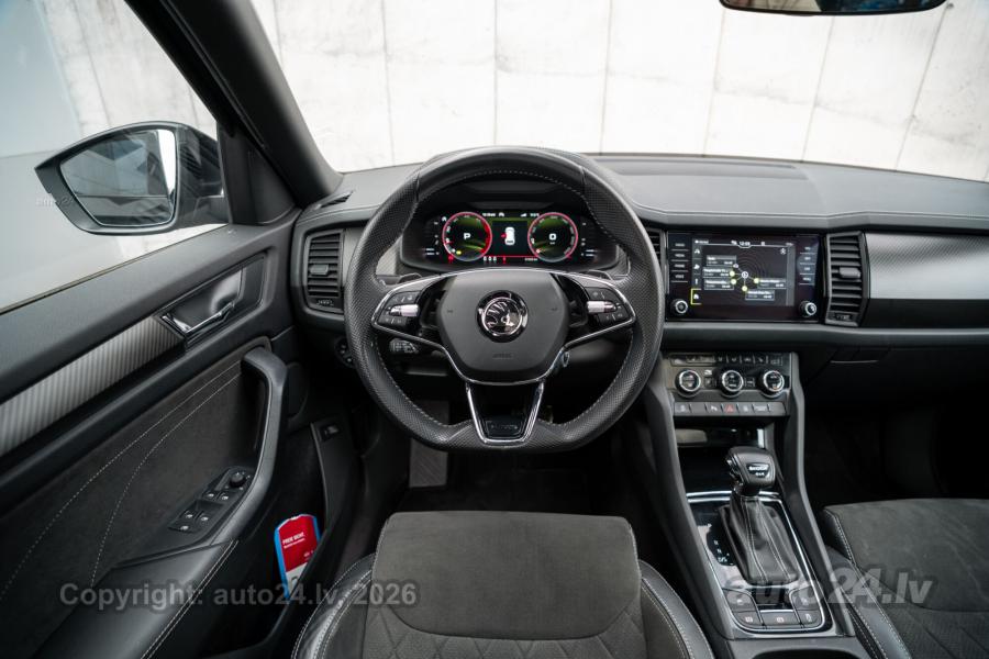 Melns Skoda Kodiaq 2022 Tartu, ar dzinēja tilpumu 2.00 L un nobraukumu 62 tūkst. km par 37900 €, foto 13 vietnē AUTOMOTO.COM.LV