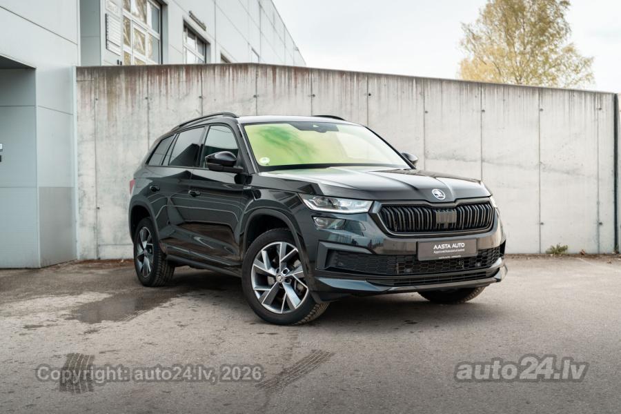 Melns Skoda Kodiaq 2022 Tartu, ar dzinēja tilpumu 2.00 L un nobraukumu 62 tūkst. km par 37900 €, foto 14 vietnē AUTOMOTO.COM.LV