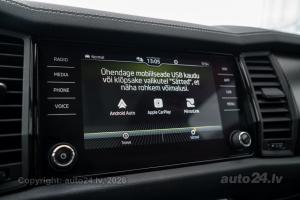 Melns Skoda Kodiaq 2022 Tartu, ar dzinēja tilpumu 2.00 L un nobraukumu 62 tūkst. km par 37900 €, foto 27 vietnē AUTOMOTO.COM.LV