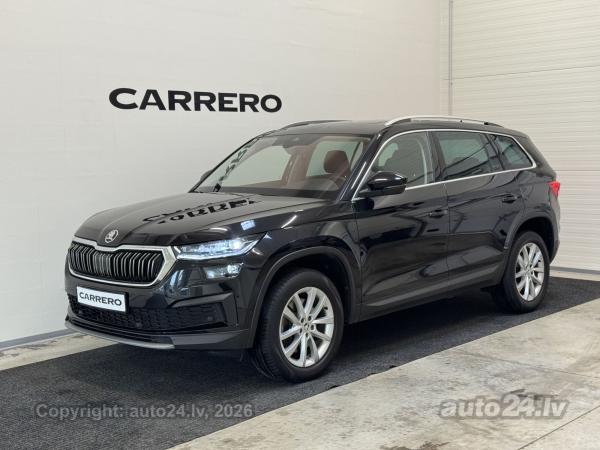 Черный Шкода Kodiaq 2022 в Таллин, объемом двигателя 2.00 л и пробегом 95 тыс. км за 31900 €, фото 1 на AUTOMOTO.COM.LV