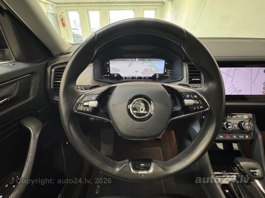 Черный Шкода Kodiaq 2022 в Таллин, объемом двигателя 2.00 л и пробегом 95 тыс. км за 31900 €, фото 7 на AUTOMOTO.COM.LV