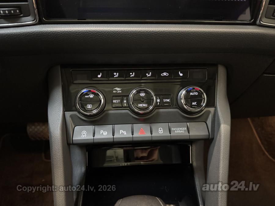 Черный Шкода Kodiaq 2022 в Таллин, объемом двигателя 2.00 л и пробегом 95 тыс. км за 31900 €, фото 9 на AUTOMOTO.COM.LV