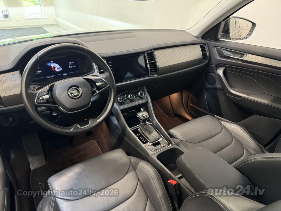 Черный Шкода Kodiaq 2022 в Таллин, объемом двигателя 2.00 л и пробегом 95 тыс. км за 31900 €, фото 11 на AUTOMOTO.COM.LV