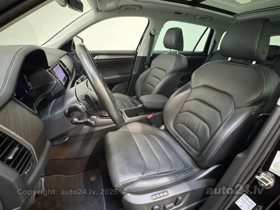 Черный Шкода Kodiaq 2022 в Таллин, объемом двигателя 2.00 л и пробегом 95 тыс. км за 31900 €, фото 12 на AUTOMOTO.COM.LV