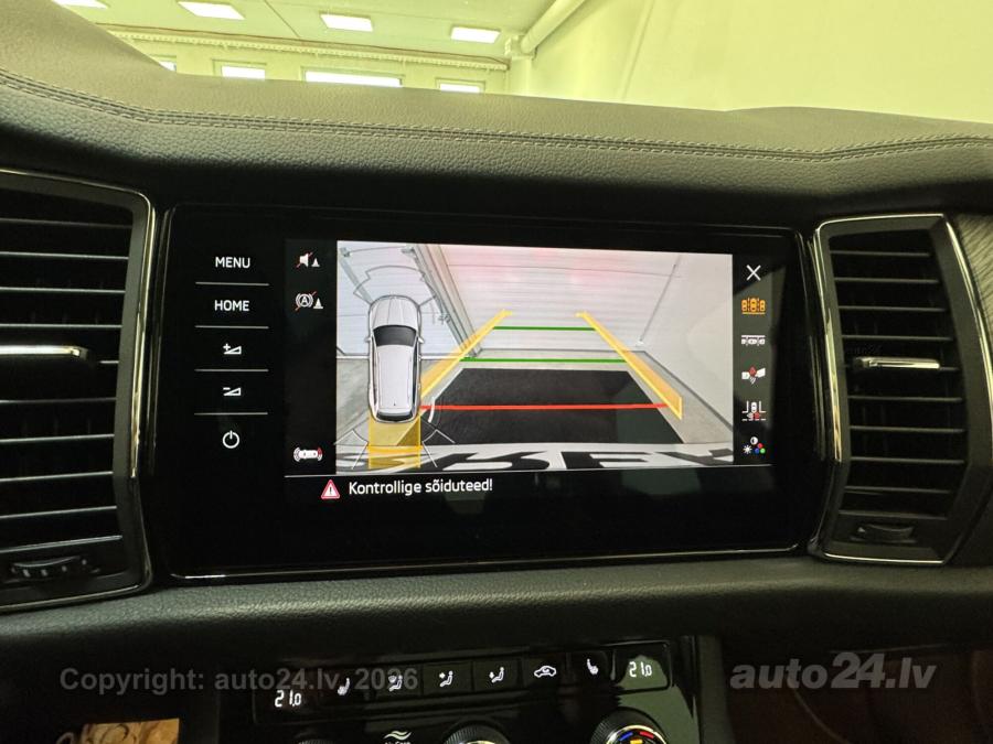 Черный Шкода Kodiaq 2022 в Таллин, объемом двигателя 2.00 л и пробегом 95 тыс. км за 31900 €, фото 16 на AUTOMOTO.COM.LV
