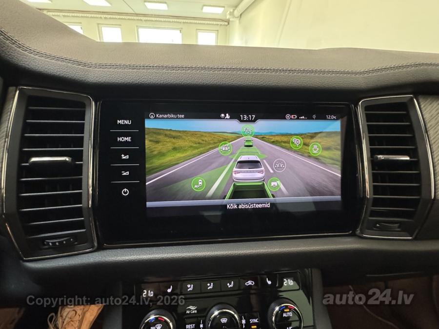 Черный Шкода Kodiaq 2022 в Таллин, объемом двигателя 2.00 л и пробегом 95 тыс. км за 31900 €, фото 17 на AUTOMOTO.COM.LV