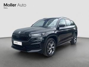 Melns Skoda Kodiaq 2022 Pērnava, ar dzinēja tilpumu 2.00 L un nobraukumu 162 tūkst. km par 29850 €, foto  vietnē AUTOMOTO.COM.LV