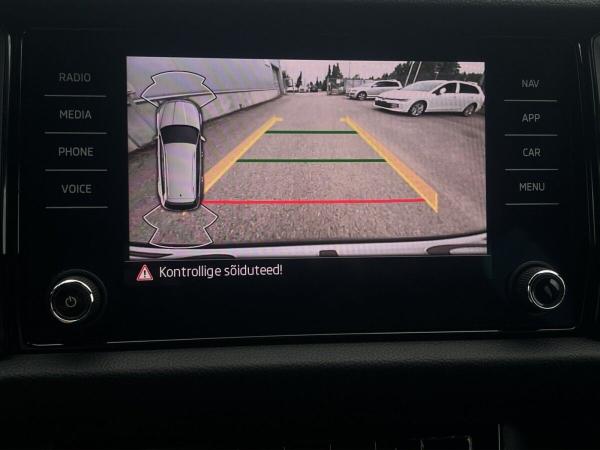 Black Skoda Kodiaq 2022 in Parnu, with an engine capacity of 2.00 L and mileage of 162 thousand km for 29850 €, photo 8 on AUTOMOTO.COM.LV