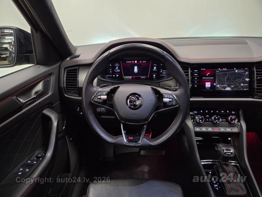 Черный Шкода Kodiaq 2023 в Таллин, объемом двигателя 2.00 л и пробегом 134 тыс. км за 31900 €, фото 11 на AUTOMOTO.COM.LV