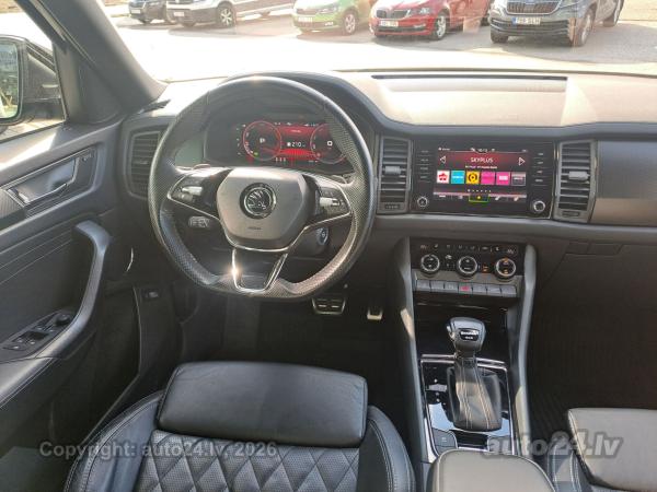 Melns Skoda Kodiaq 2023 Tartu, ar dzinēja tilpumu 2.00 L un nobraukumu 46 tūkst. km par 38900 €, foto 3 vietnē AUTOMOTO.COM.LV