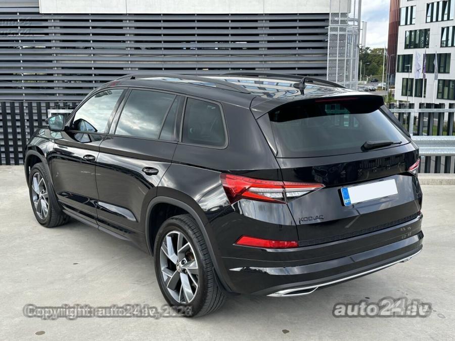 Черный Шкода Kodiaq 2023 в Таллин, объемом двигателя 2.00 л и пробегом 50 тыс. км за 36900 €, фото 6 на AUTOMOTO.COM.LV