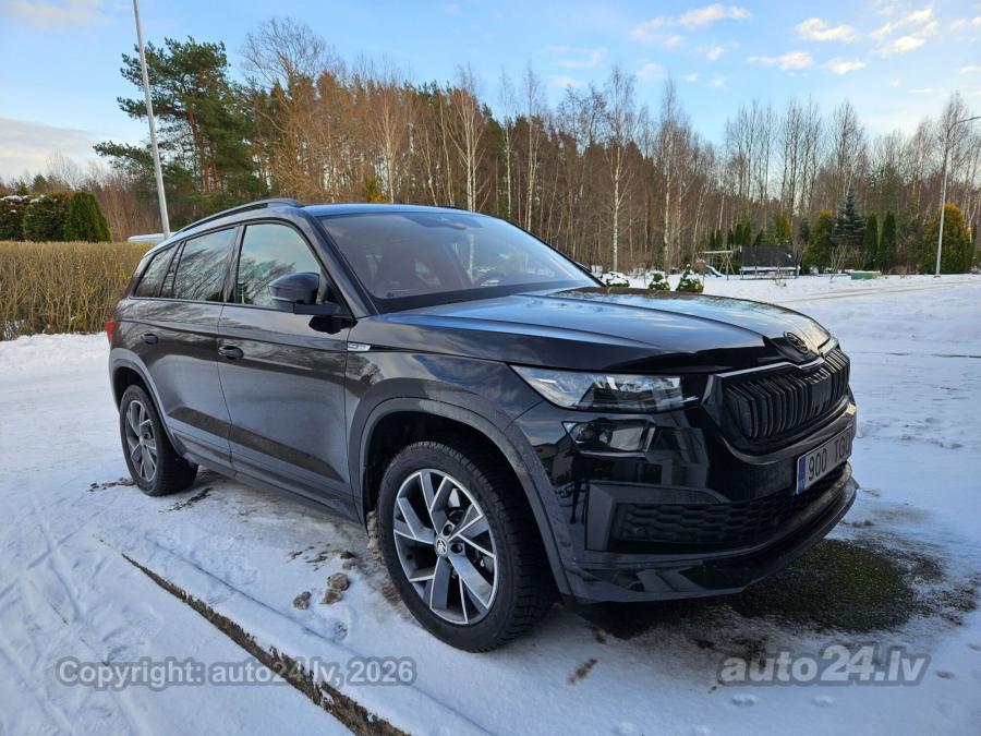Черный Шкода Kodiaq 2023 в Таллин, объемом двигателя 2.00 л и пробегом 50 тыс. км за 36900 €, фото 19 на AUTOMOTO.COM.LV