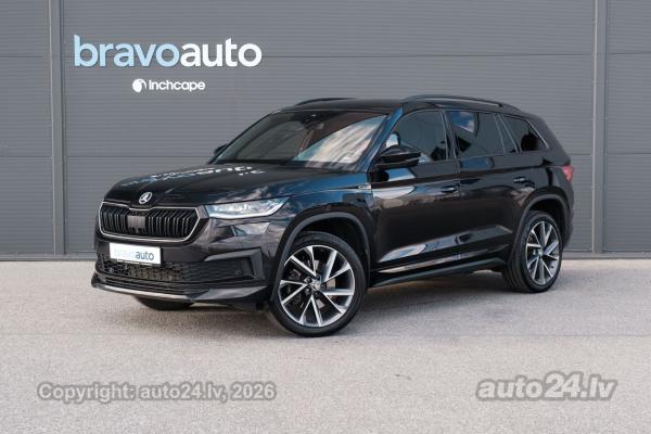 Черный Шкода Kodiaq 2023 в Тарту, объемом двигателя 1.97 л и пробегом 134 тыс. км за 32000 €, фото 1 на AUTOMOTO.COM.LV