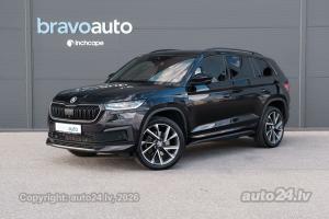 Black Skoda Kodiaq 2023 in Tartu, with an engine capacity of 1.97 L and mileage of 134 thousand km for 32000 €, photo  on AUTOMOTO.COM.LV
