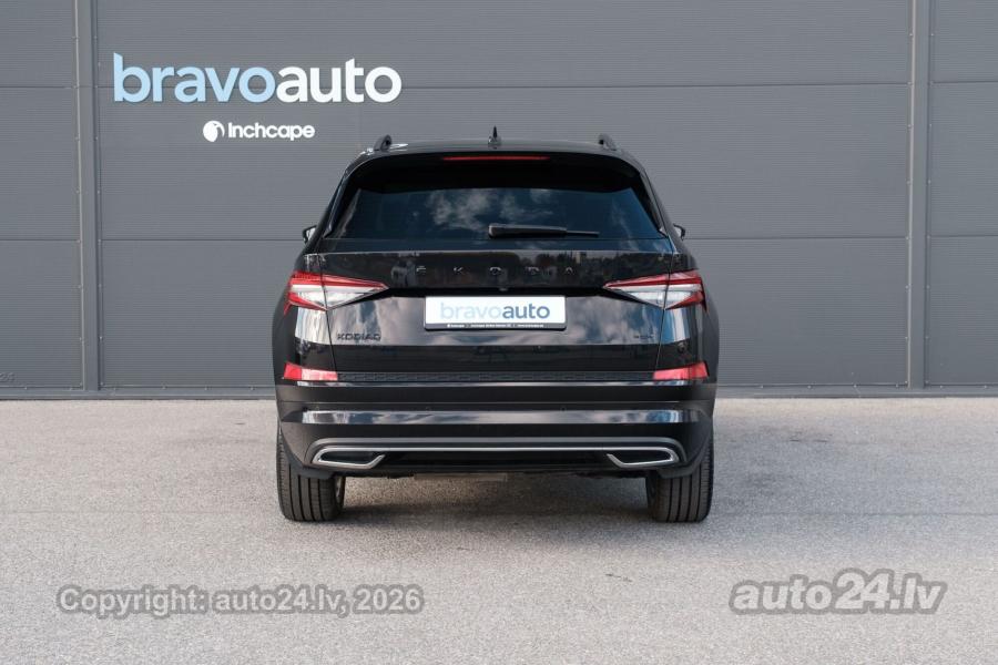 Black Skoda Kodiaq 2023 in Tartu, with an engine capacity of 1.97 L and mileage of 134 thousand km for 32000 €, photo 8 on AUTOMOTO.COM.LV