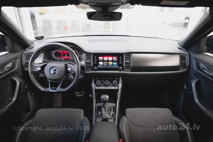 Black Skoda Kodiaq 2023 in Tartu, with an engine capacity of 1.97 L and mileage of 134 thousand km for 32000 €, photo 10 on AUTOMOTO.COM.LV