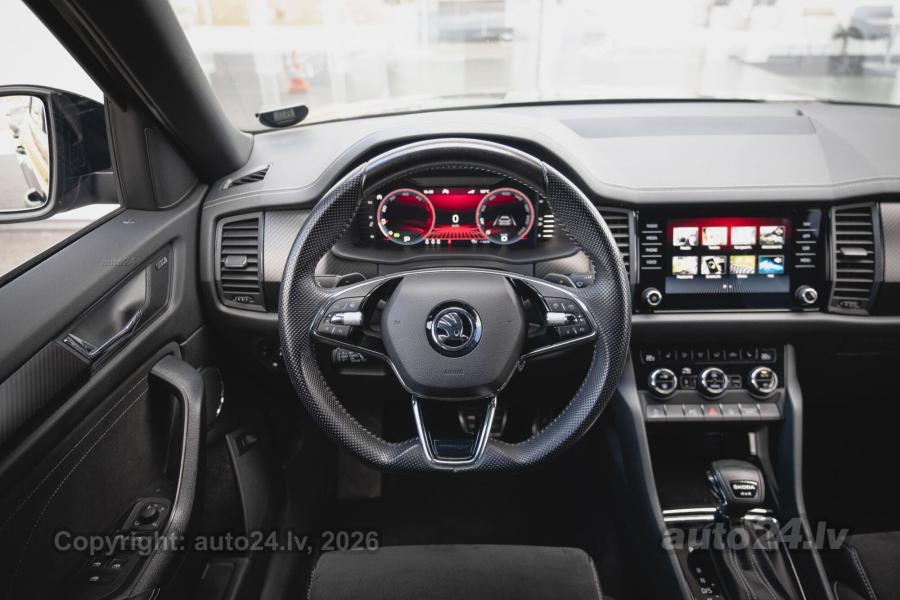 Black Skoda Kodiaq 2023 in Tartu, with an engine capacity of 1.97 L and mileage of 134 thousand km for 32000 €, photo 11 on AUTOMOTO.COM.LV