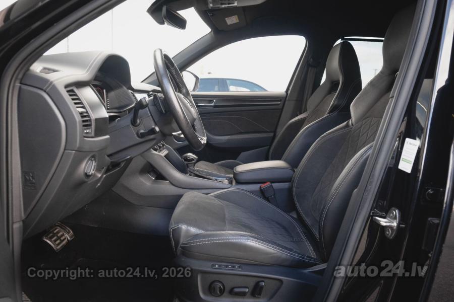 Black Skoda Kodiaq 2023 in Tartu, with an engine capacity of 1.97 L and mileage of 134 thousand km for 32000 €, photo 12 on AUTOMOTO.COM.LV