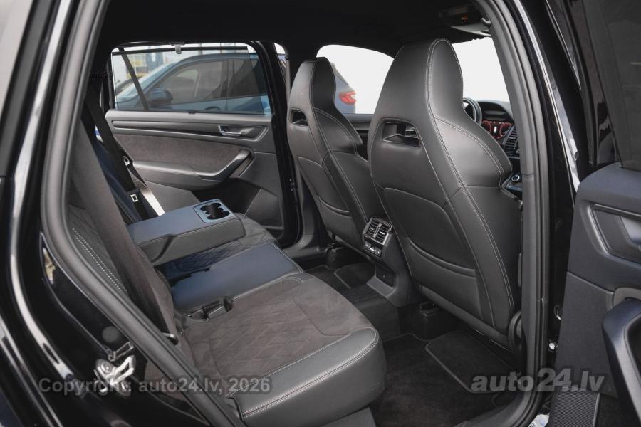 Black Skoda Kodiaq 2023 in Tartu, with an engine capacity of 1.97 L and mileage of 134 thousand km for 32000 €, photo 15 on AUTOMOTO.COM.LV