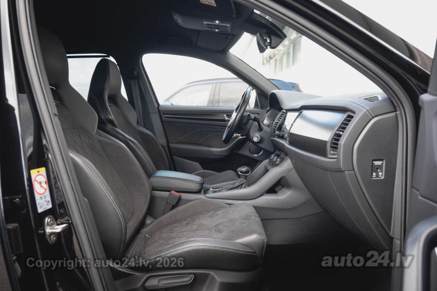 Black Skoda Kodiaq 2023 in Tartu, with an engine capacity of 1.97 L and mileage of 134 thousand km for 32000 €, photo 17 on AUTOMOTO.COM.LV