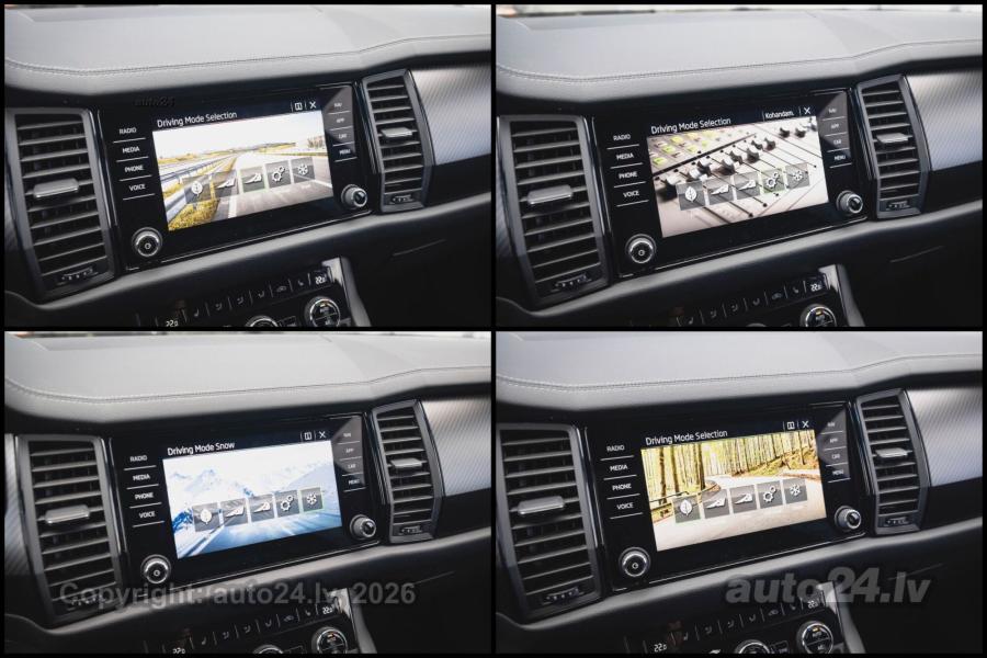 Black Skoda Kodiaq 2023 in Tartu, with an engine capacity of 1.97 L and mileage of 134 thousand km for 32000 €, photo 21 on AUTOMOTO.COM.LV