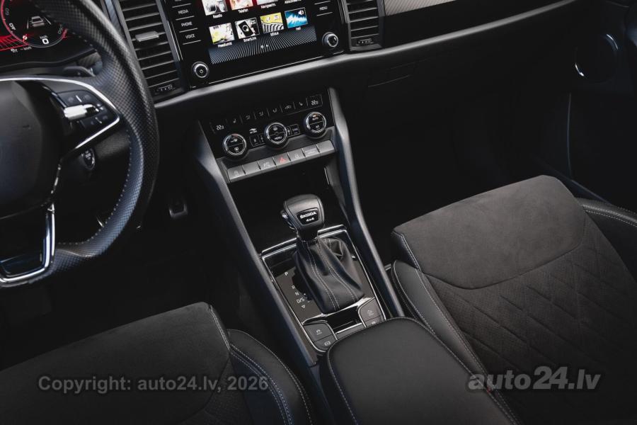 Black Skoda Kodiaq 2023 in Tartu, with an engine capacity of 1.97 L and mileage of 134 thousand km for 32000 €, photo 22 on AUTOMOTO.COM.LV