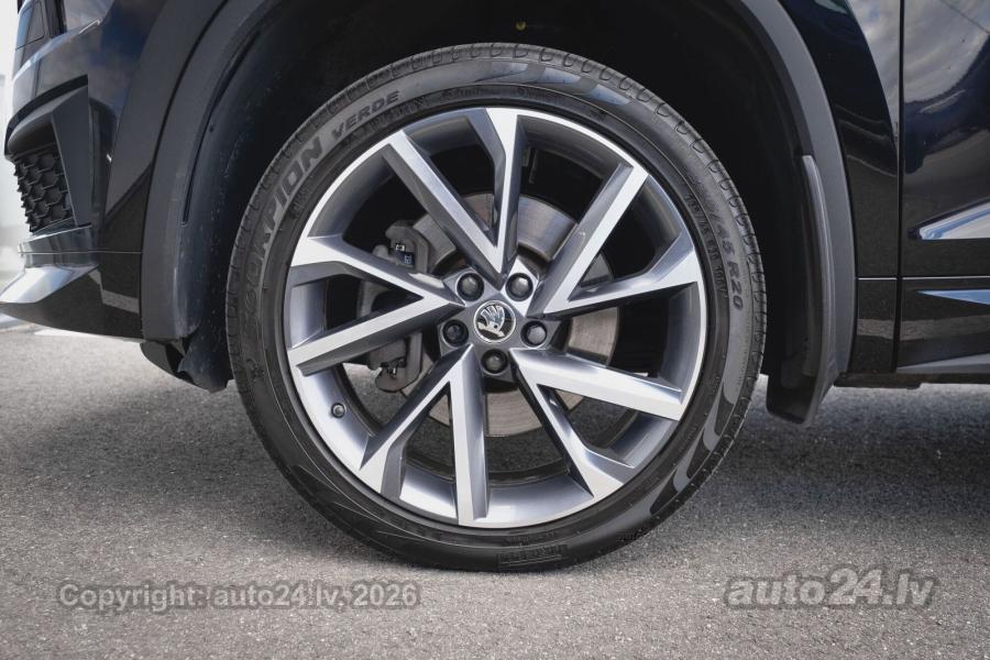 Black Skoda Kodiaq 2023 in Tartu, with an engine capacity of 1.97 L and mileage of 134 thousand km for 32000 €, photo 29 on AUTOMOTO.COM.LV