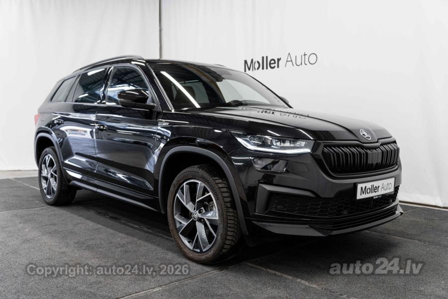 Черный Шкода Kodiaq 2023 в Таллин, объемом двигателя 2.00 л и пробегом 156 тыс. км за 33900 €, фото 7 на AUTOMOTO.COM.LV