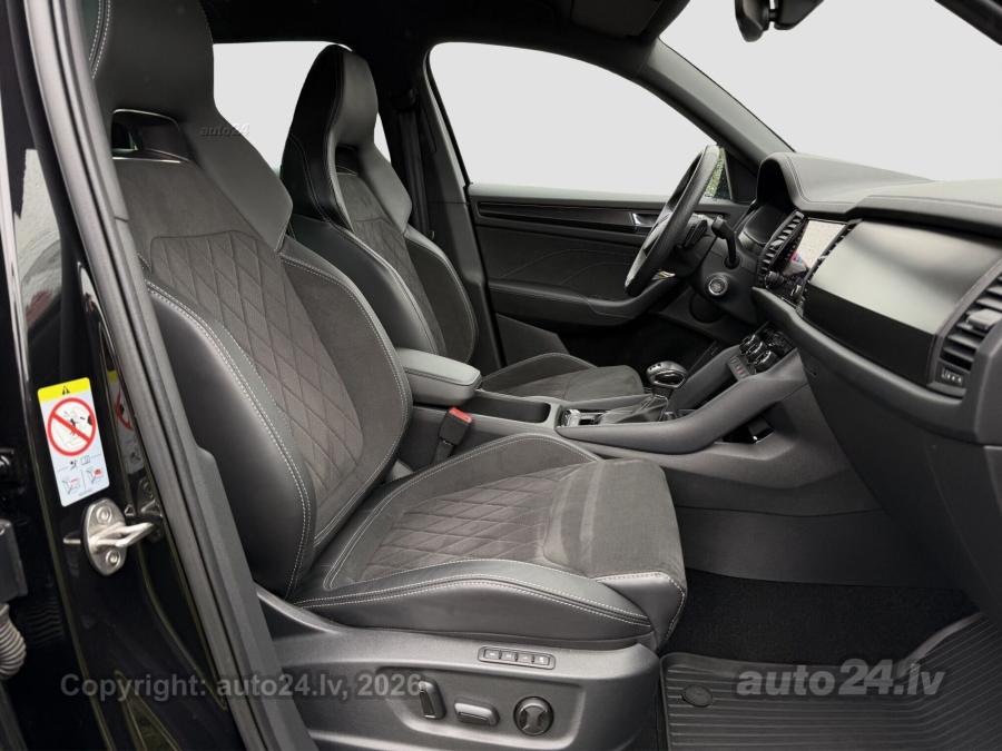 Черный Шкода Kodiaq 2023 в Пярну, объемом двигателя 2.00 л и пробегом 22 тыс. км за 37900 €, фото 6 на AUTOMOTO.COM.LV