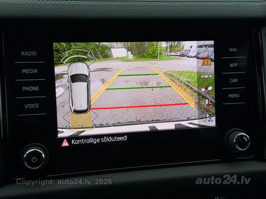 Черный Шкода Kodiaq 2023 в Пярну, объемом двигателя 2.00 л и пробегом 22 тыс. км за 37900 €, фото 10 на AUTOMOTO.COM.LV