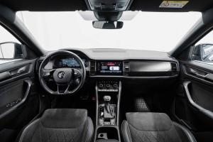 Черный Шкода Kodiaq 2023 в Таллин, объемом двигателя 2.00 л и пробегом 156 тыс. км за 33300 €, фото 10 на AUTOMOTO.COM.LV
