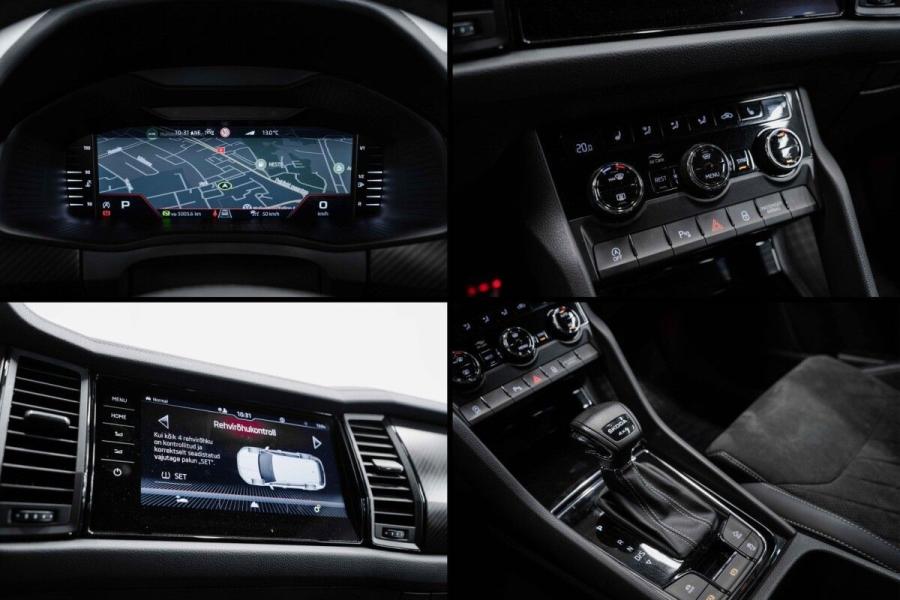 Черный Шкода Kodiaq 2023 в Таллин, объемом двигателя 2.00 л и пробегом 156 тыс. км за 33300 €, фото 12 на AUTOMOTO.COM.LV