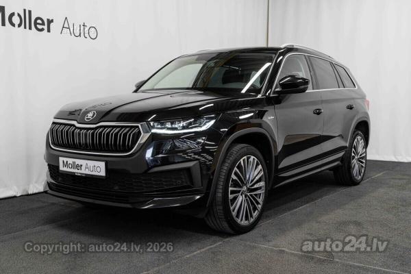Black Skoda Kodiaq 2023 in Tallinn, with an engine capacity of 2.00 L and mileage of 102 thousand km for 33900 €, photo 1 on AUTOMOTO.COM.LV