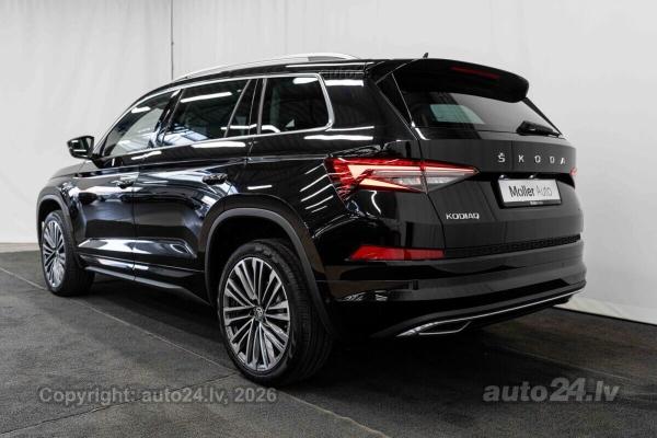 Black Skoda Kodiaq 2023 in Tallinn, with an engine capacity of 2.00 L and mileage of 102 thousand km for 33900 €, photo 3 on AUTOMOTO.COM.LV