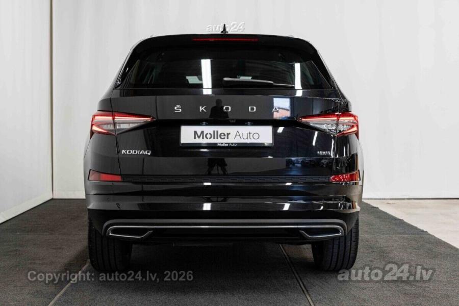 Black Skoda Kodiaq 2023 in Tallinn, with an engine capacity of 2.00 L and mileage of 102 thousand km for 33900 €, photo 7 on AUTOMOTO.COM.LV