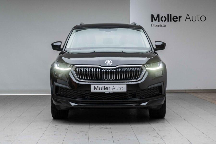 Черный Шкода Kodiaq 2023 в Пеэтри, объемом двигателя 2.00 л и пробегом 129 тыс. км за 35750 €, фото 3 на AUTOMOTO.COM.LV