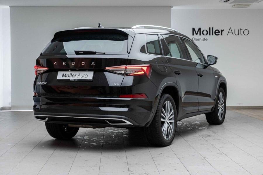 Черный Шкода Kodiaq 2023 в Пеэтри, объемом двигателя 2.00 л и пробегом 129 тыс. км за 35750 €, фото 7 на AUTOMOTO.COM.LV