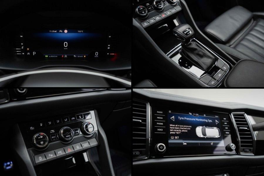 Черный Шкода Kodiaq 2023 в Пеэтри, объемом двигателя 2.00 л и пробегом 129 тыс. км за 35750 €, фото 12 на AUTOMOTO.COM.LV