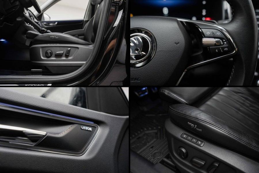 Черный Шкода Kodiaq 2023 в Пеэтри, объемом двигателя 2.00 л и пробегом 129 тыс. км за 35750 €, фото 17 на AUTOMOTO.COM.LV