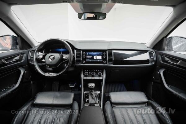Black Skoda Kodiaq 2023 in Tallinn, with an engine capacity of 2.00 L and mileage of 129 thousand km for 35750 €, photo 9 on AUTOMOTO.COM.LV